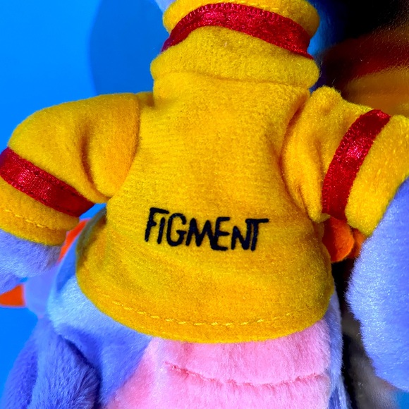 Disney | Toys | Walt Disney World Vtg 9s Figent Dragon Epcots Mascot Of ...